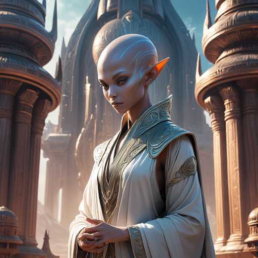 Alien Monk - Tensor Art