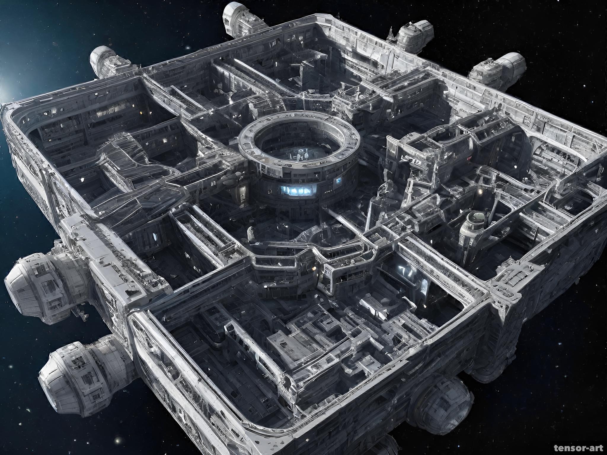 Space Station - Tensor Art